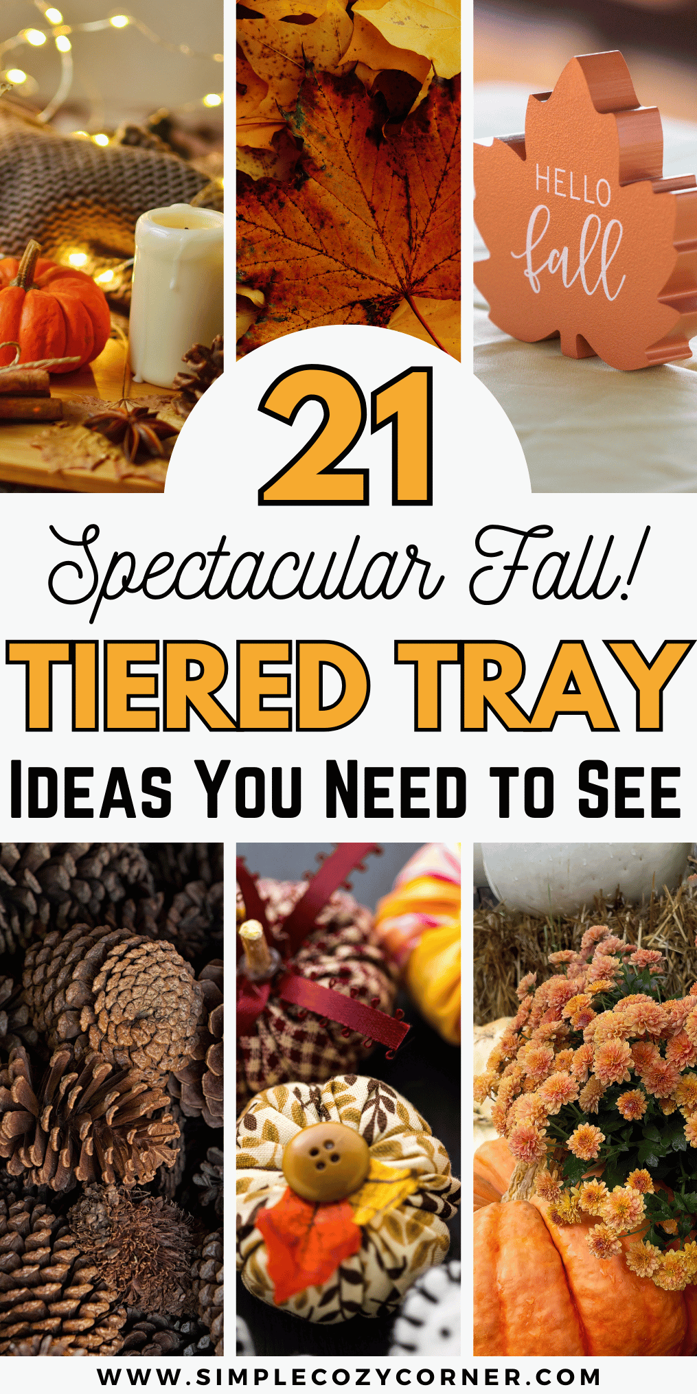21 Insanely Good Tiered Tray Ideas For This Fall – Simple Cozy Corner