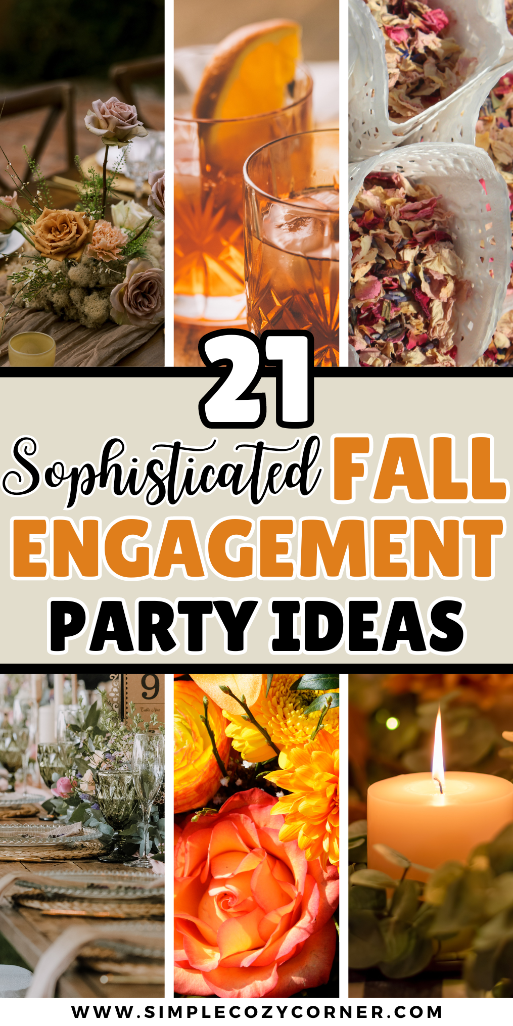 21 Sophisticated Fall Engagement Party Ideas – Simple Cozy Corner