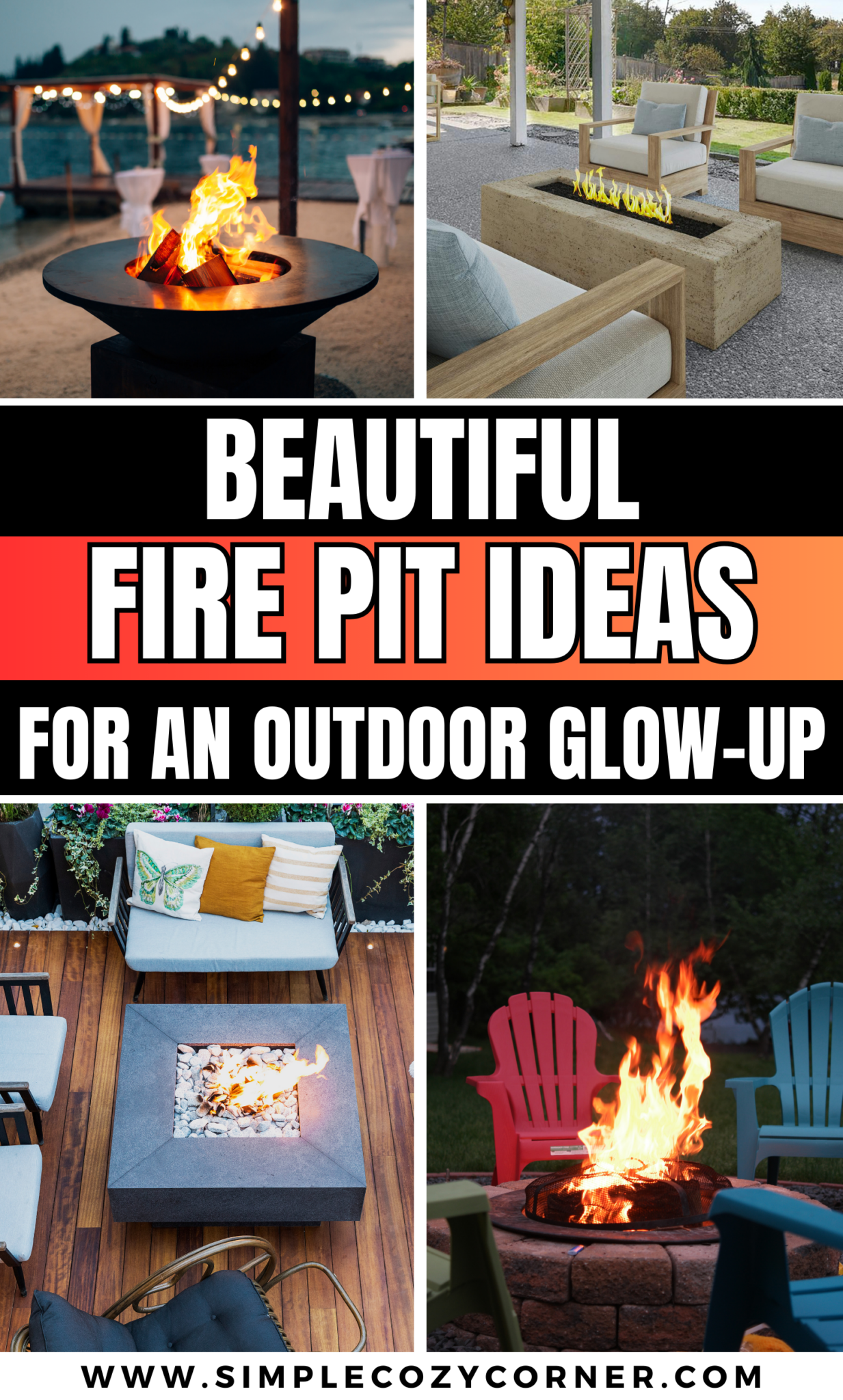 15+ Creative Outdoor Fire Pit Ideas to Upgrade Your Outdoor Space ...