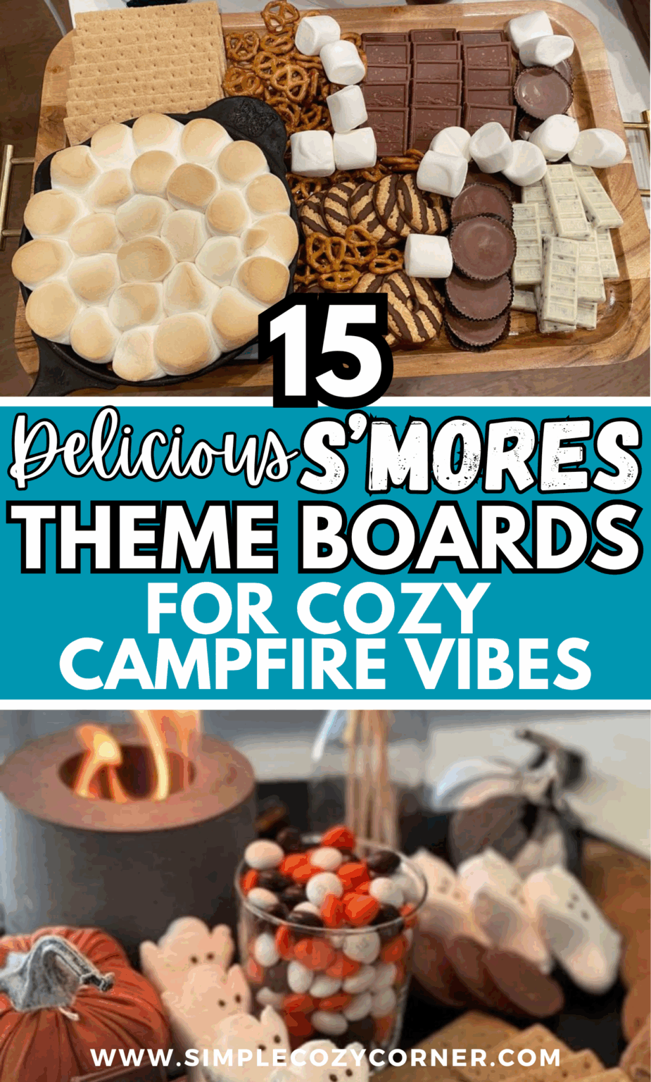 15+ Delicious S’mores Theme Boards That Bring the Campfire Vibes ...