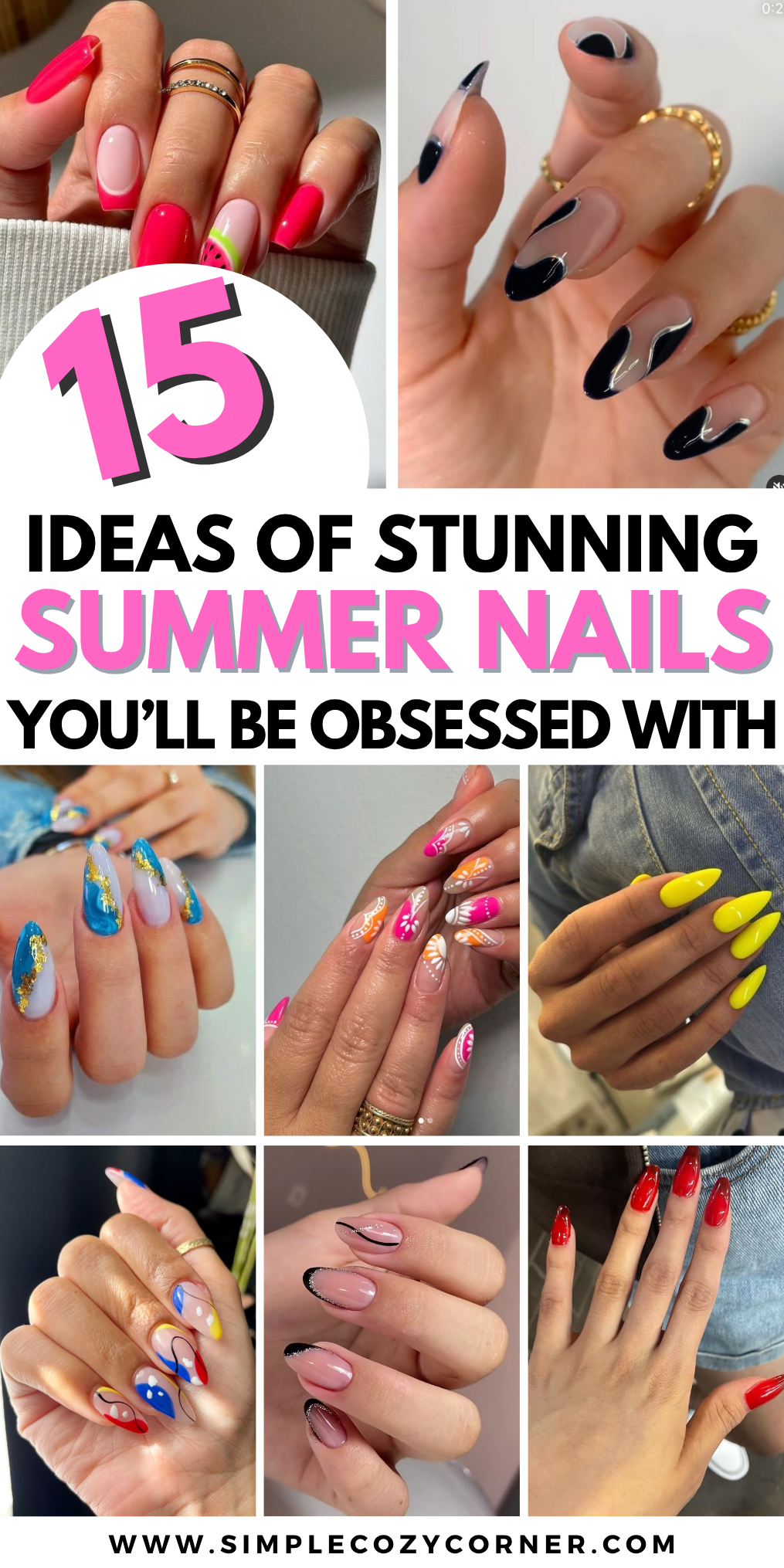 15+ Must-Have Summer Nail Ideas for 2025 You’ll Be Obsessed With ...