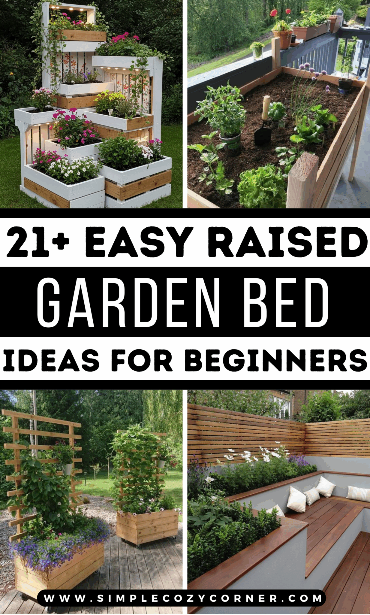 21+ Cutest Raised Garden Bed Ideas – Simple Cozy Corner